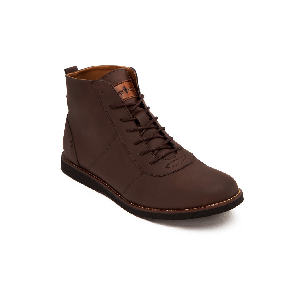 Jual SEPATU BOOTS PRIA FOOTSTEP ALPHA DARK BROWN TOTOSURYO x FOOTSTEP ...