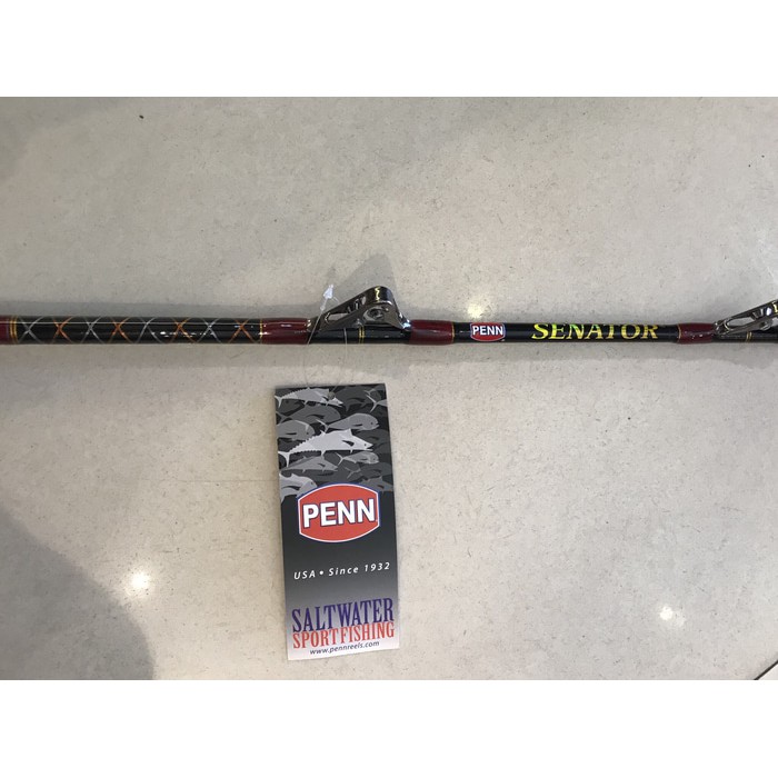 Jual PENN SENATOR Trolling Rod SRB561XH - Line 30-80Lb AP-591 | Shopee Indonesia