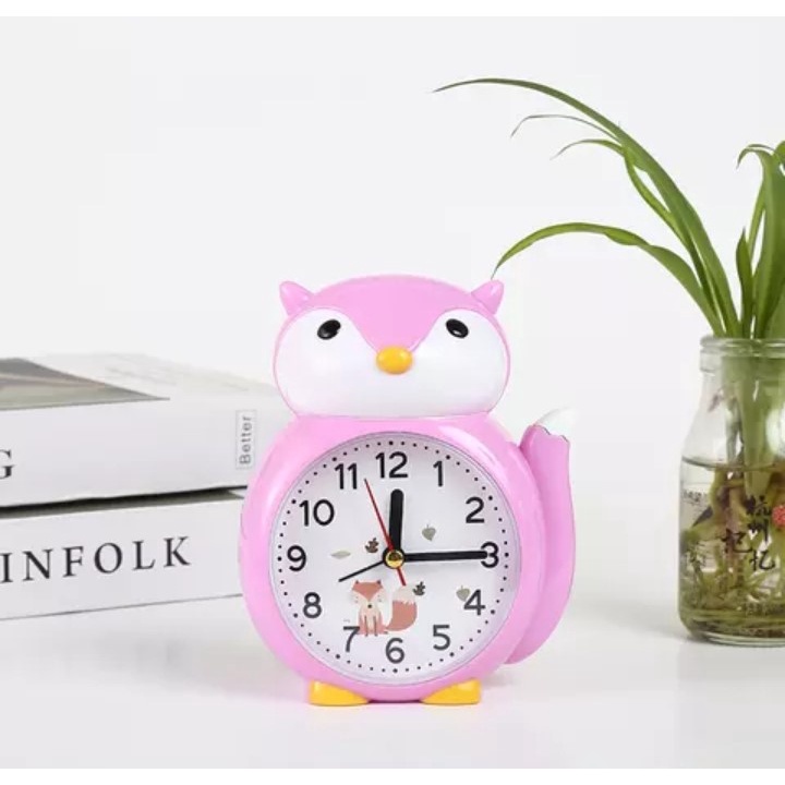 Jual Jam Weker/ Jam Beker/ Jam Beker Meja Motif Tupai (0424063 ...