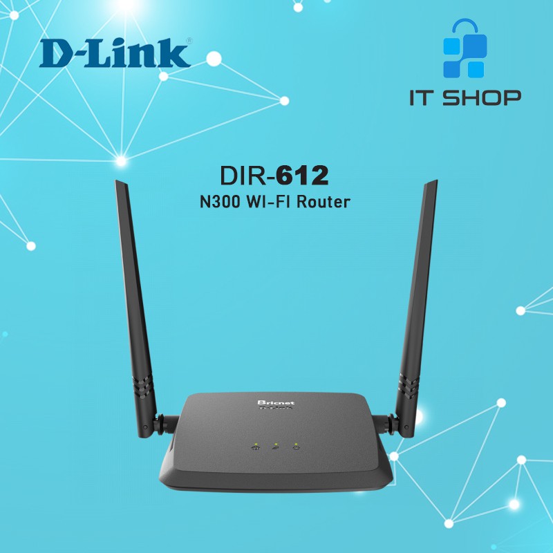 Jual D-Link DIR-612 N300 Wireless Fast Ethernet Router | Shopee Indonesia