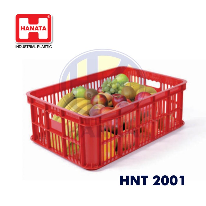 Jual KERANJANG INDUSTRI BOX HANATA HNT 2001 | HNT2001 KRAT LUBANG ROTI ...