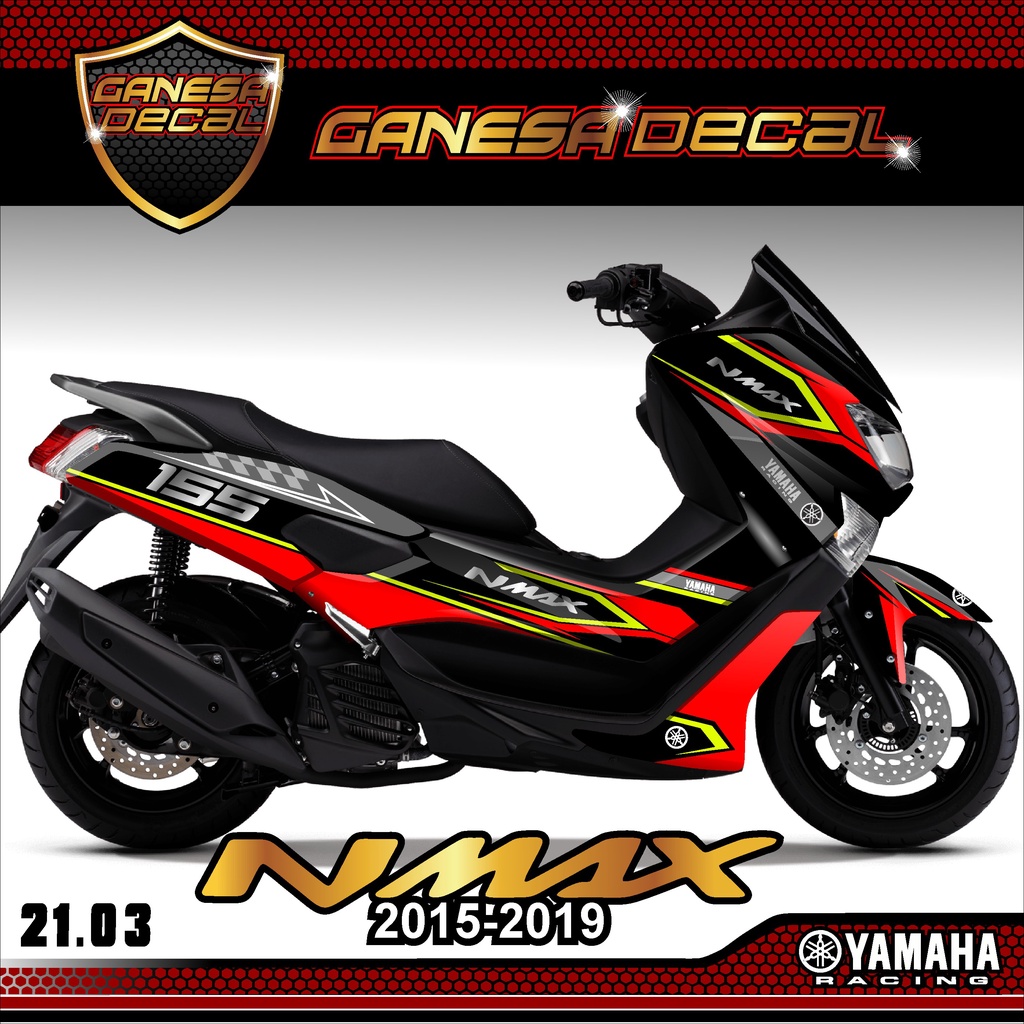 Jual Decal Sticker Yamaha Nmax 155 Old Fullbody 2015-2019 Dekal Stiker ...