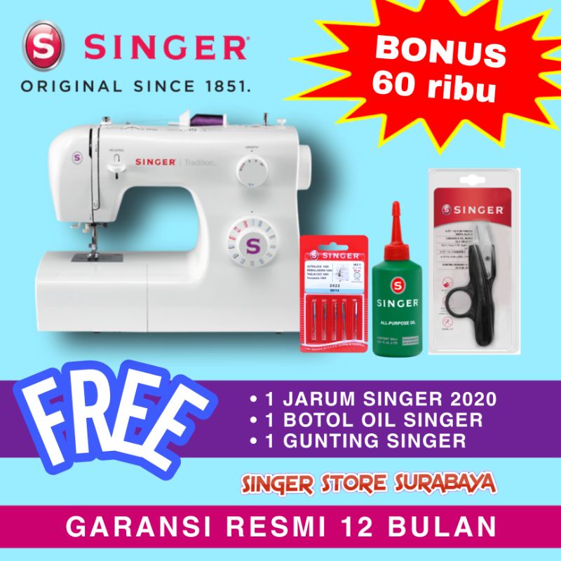 Jual Mesin jahit SINGER 2263 | Shopee Indonesia