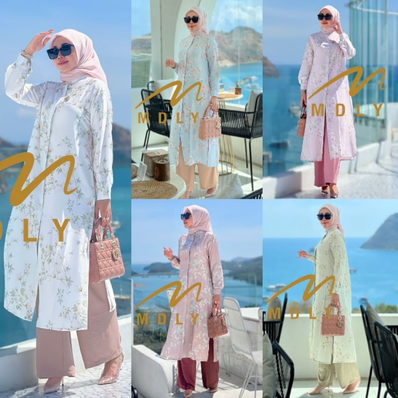 Jual KALA SET SILKY ORIGINAL BY MDLY GOLD (TUNIK DAN CELANA) | Shopee Indonesia