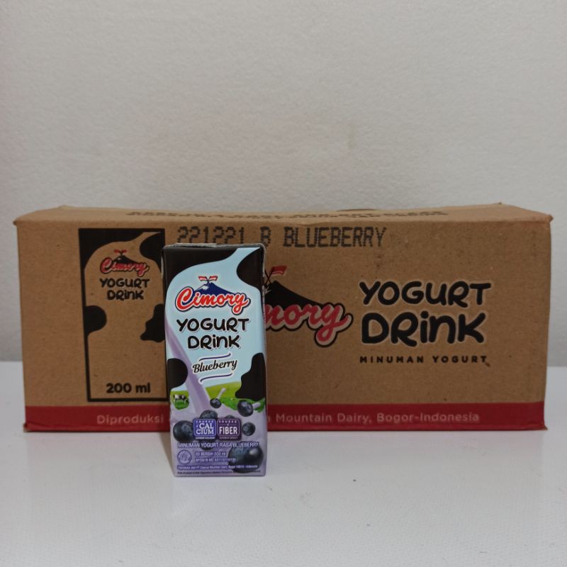 Jual 1 DUS CIMORY YOGURT DRINK KOTAK 200 ml 200ml 1 KARTON SAMEDAY INSTANT | Shopee Indonesia