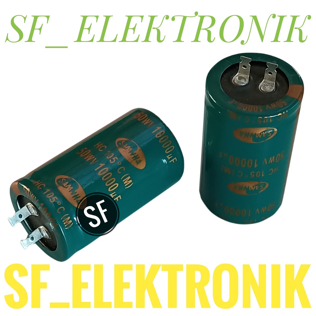 Jual Kapasitor Capacitor Elko Elco 50V-10.000Uf | Shopee Indonesia