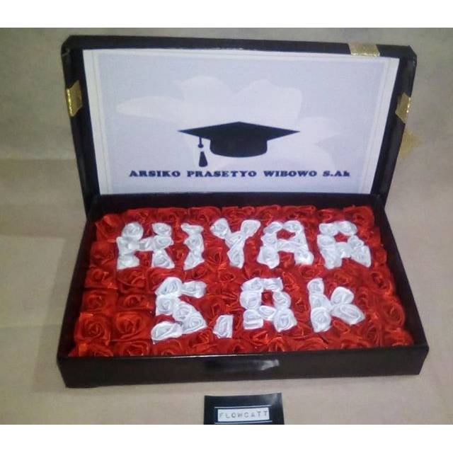 Jual Bunga Box 35*20cm / Bucket Box / Bucket Box Wisuda/ Buket Box ...