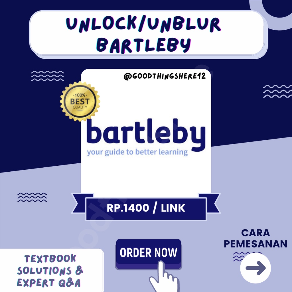 Jual BARTLEBY UNLOCK/UNBLUR | Shopee Indonesia
