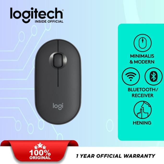 Jual Logitech M350 Pebble Wireless Bluetooth Mouse - Black | Shopee ...