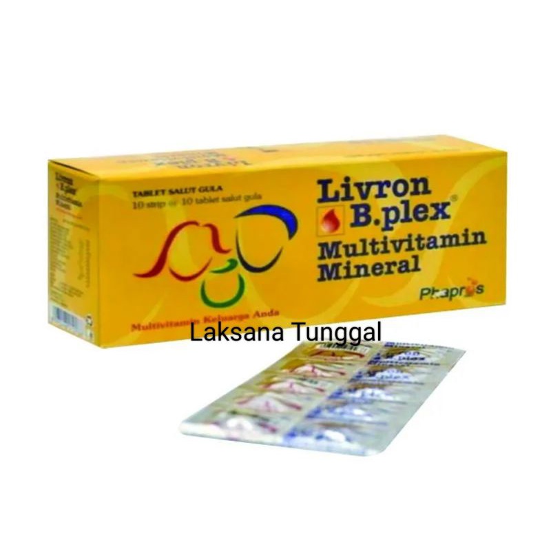 Jual Vitamin Livron Bplek | Shopee Indonesia