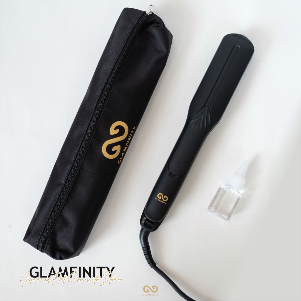Jual Glamfinity Infrared Flat Iron dengan Uap (catokan Uap bisa untuk ...