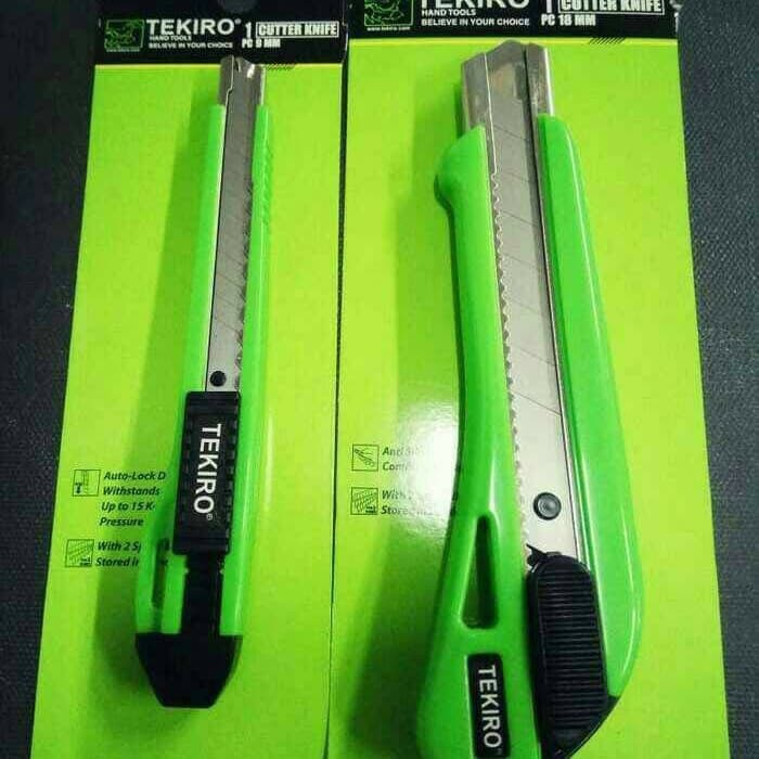 Jual TEKIRO PISAU CUTTER SET 2 PCS | Shopee Indonesia