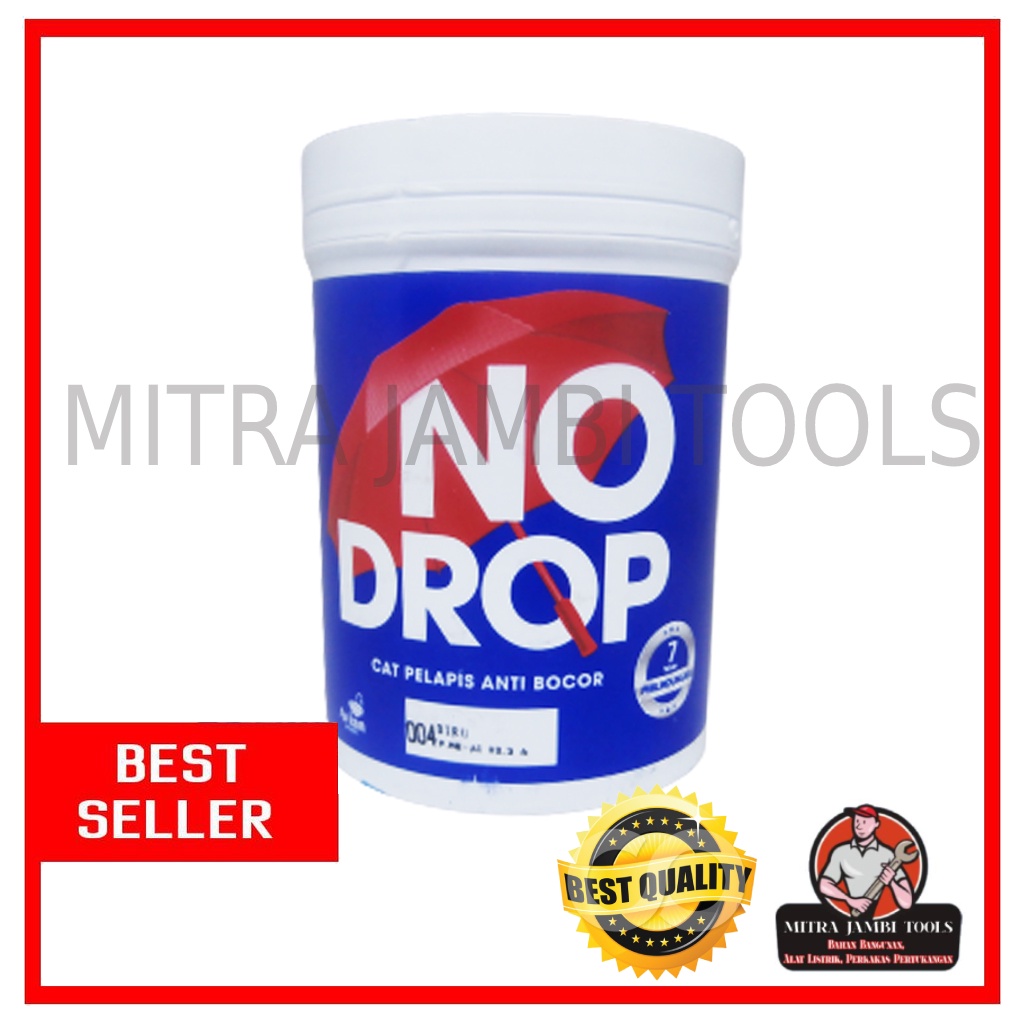 Jual CAT TEMBOK PELAPIS ANTI BOCOR NO DROP 1 KG | Shopee Indonesia