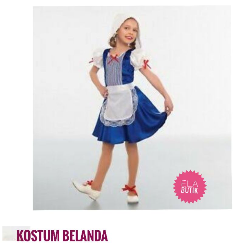Jual kostum belanda-noni belanda-anak-kostum internasional-halloween ...