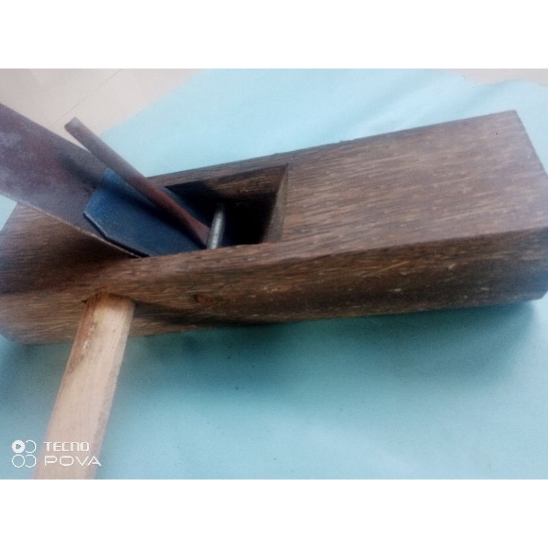 Jual ketam aren serut kayu manual 25 cm pisau baja pande besi | Shopee ...