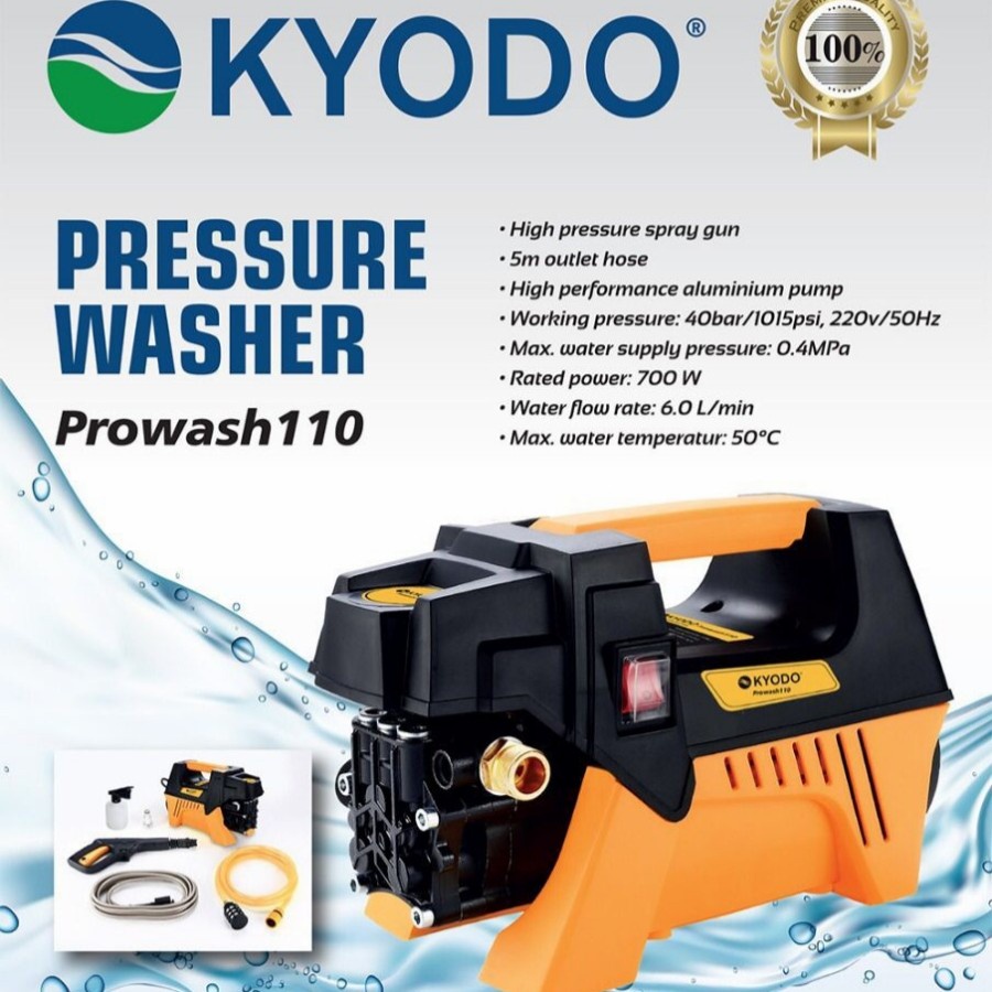Jual Jet Cleaner Kyodo Mesin Cuci AC Otomatis Kyodo Prowash 110 ...
