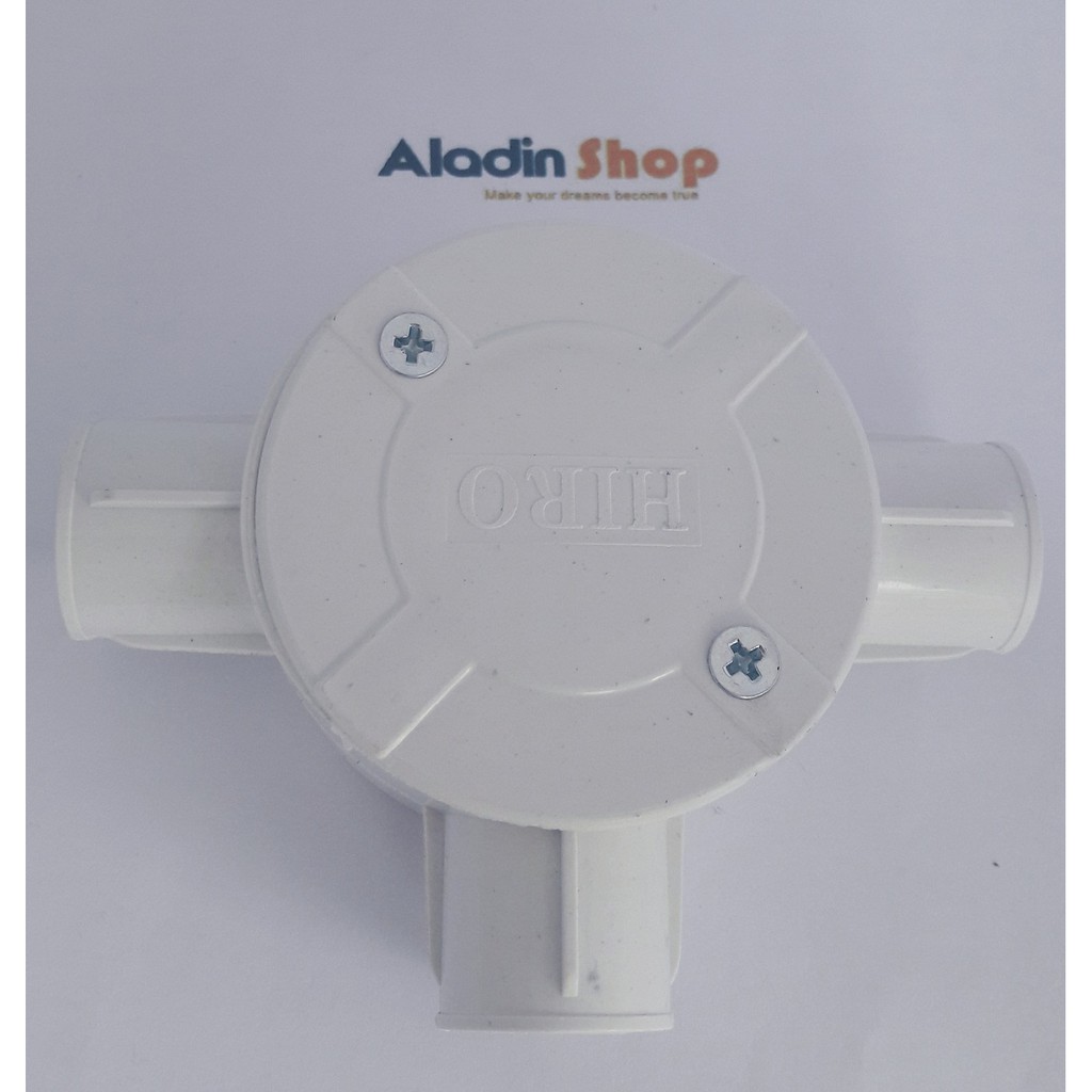 Jual Tdus Tee Dus T dus T-Dus cabang 3 warna putih polos 20mm conduit ...