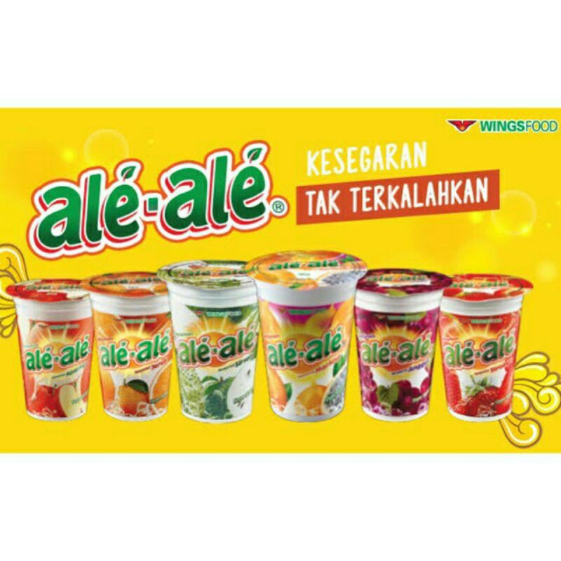 Jual Ale-ale 1 Karton 24 Pcs x 180 mL | Shopee Indonesia