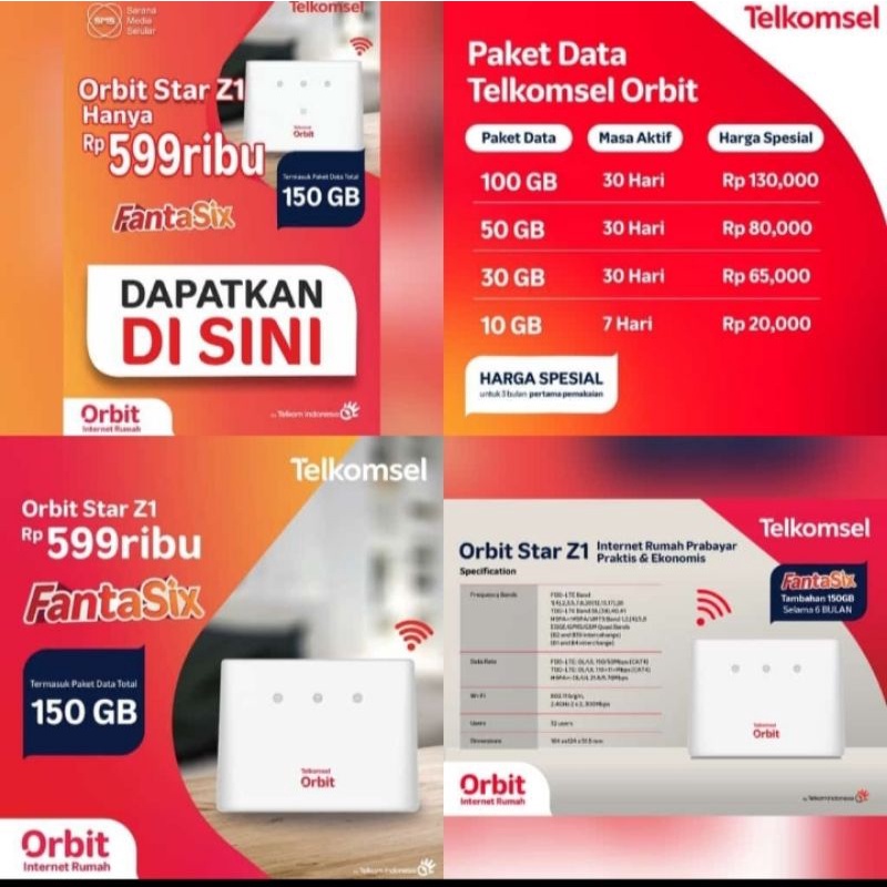 Jual Orbit Star Z1(Modem) | Shopee Indonesia