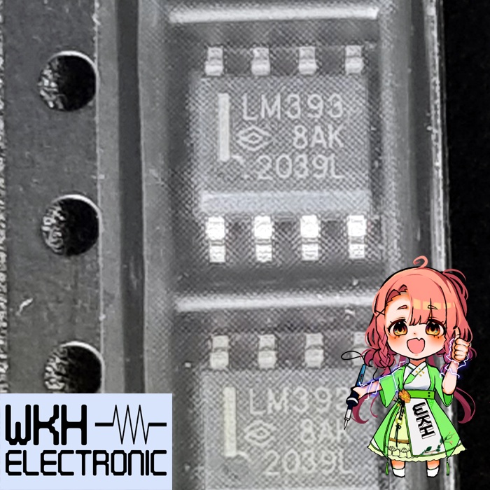 Jual LM393DR SMD LM393 LM393D SOP-8 SOP8 DUAL COMPARATOR IC | Shopee Indonesia
