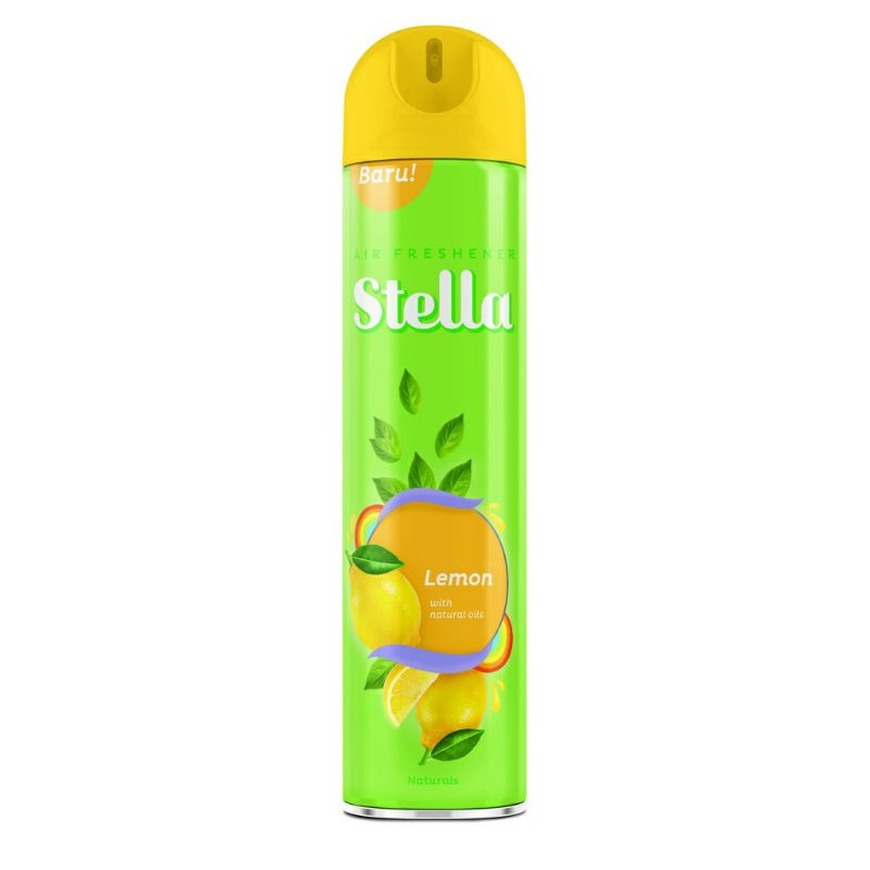 Jual Stella Aerosol Pengharum Ruang 200ml Orange dan Lemon | Shopee ...