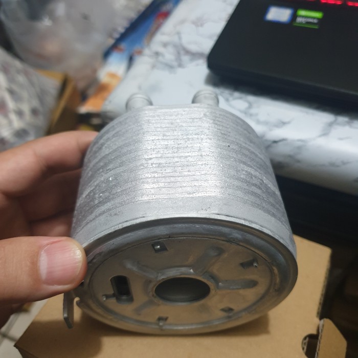 Jual OIL OLI COOLER NISSAN NP300 NAVARA D23T YD25 21305 5X00A OEM ...