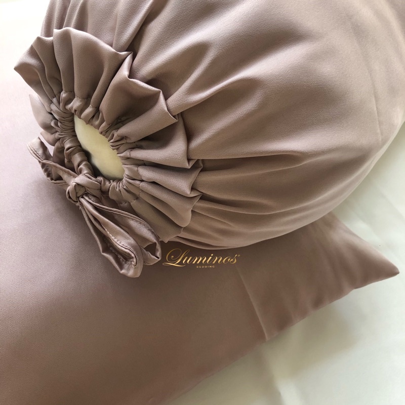 Jual Sarung Bantal Satin / Sarung Guling - SINGLE SERIES by Luminos ...