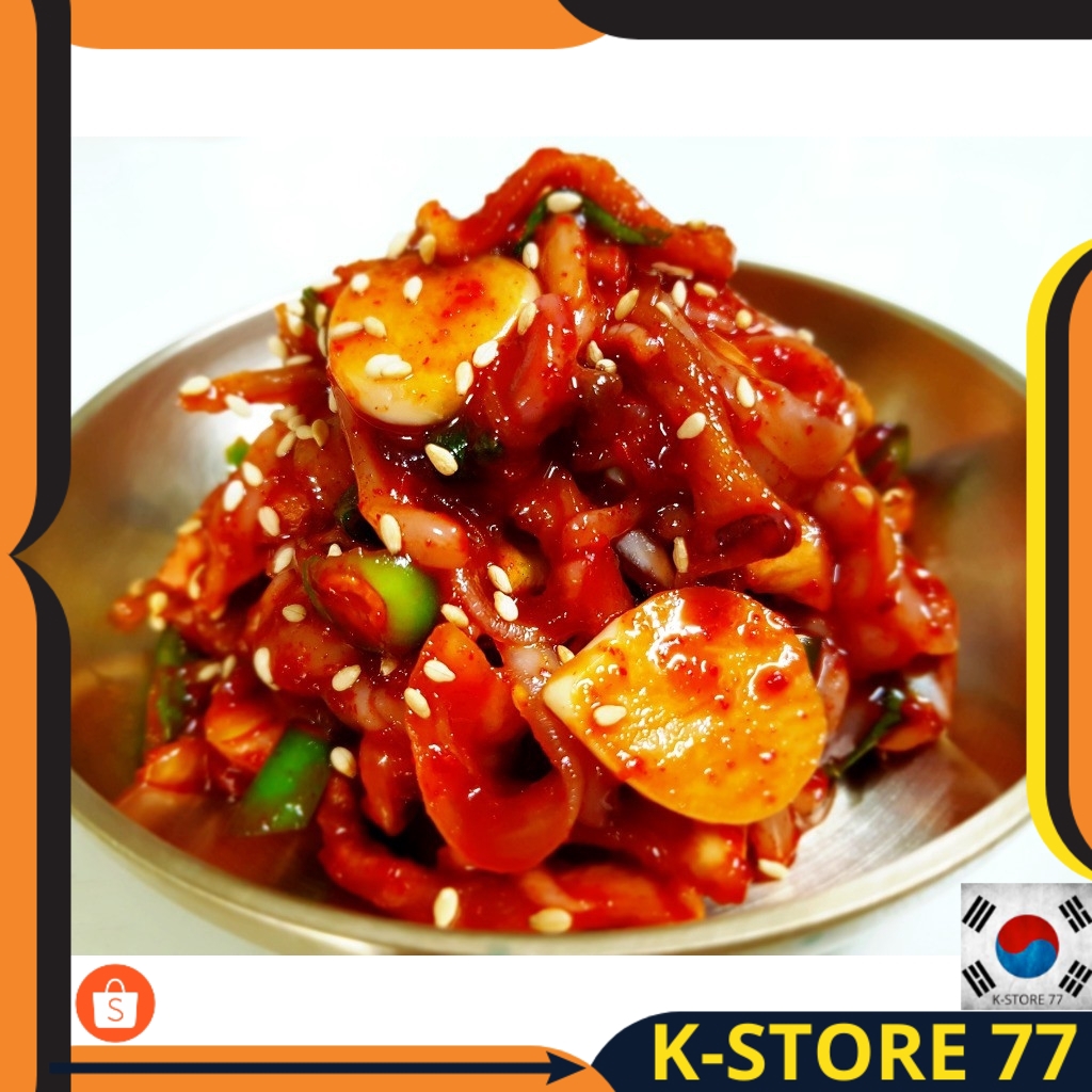 Jual MAKANAN KOREA/KOREAN FOOD/SEAFOOD KOREA OJINGO JEOTGAL 300 GR ...