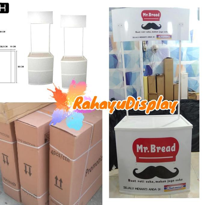 Jual Event Desk | Booth Portable | Meja Promosi | Pop Up Table ...