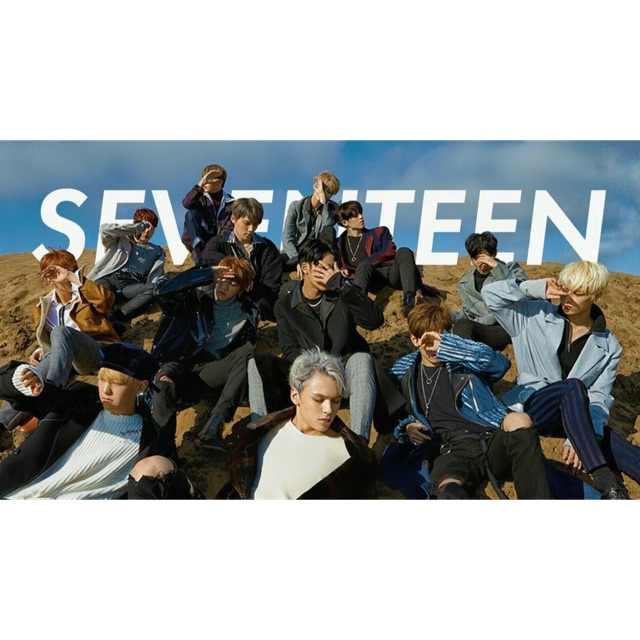 Jual SEVENTEEN GROUP Poster A4 A3+ Art Karton Glossy (bisa req foto ...