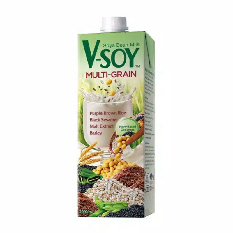 Jual V-Soy Multigrain Soya Milk 1L | Shopee Indonesia