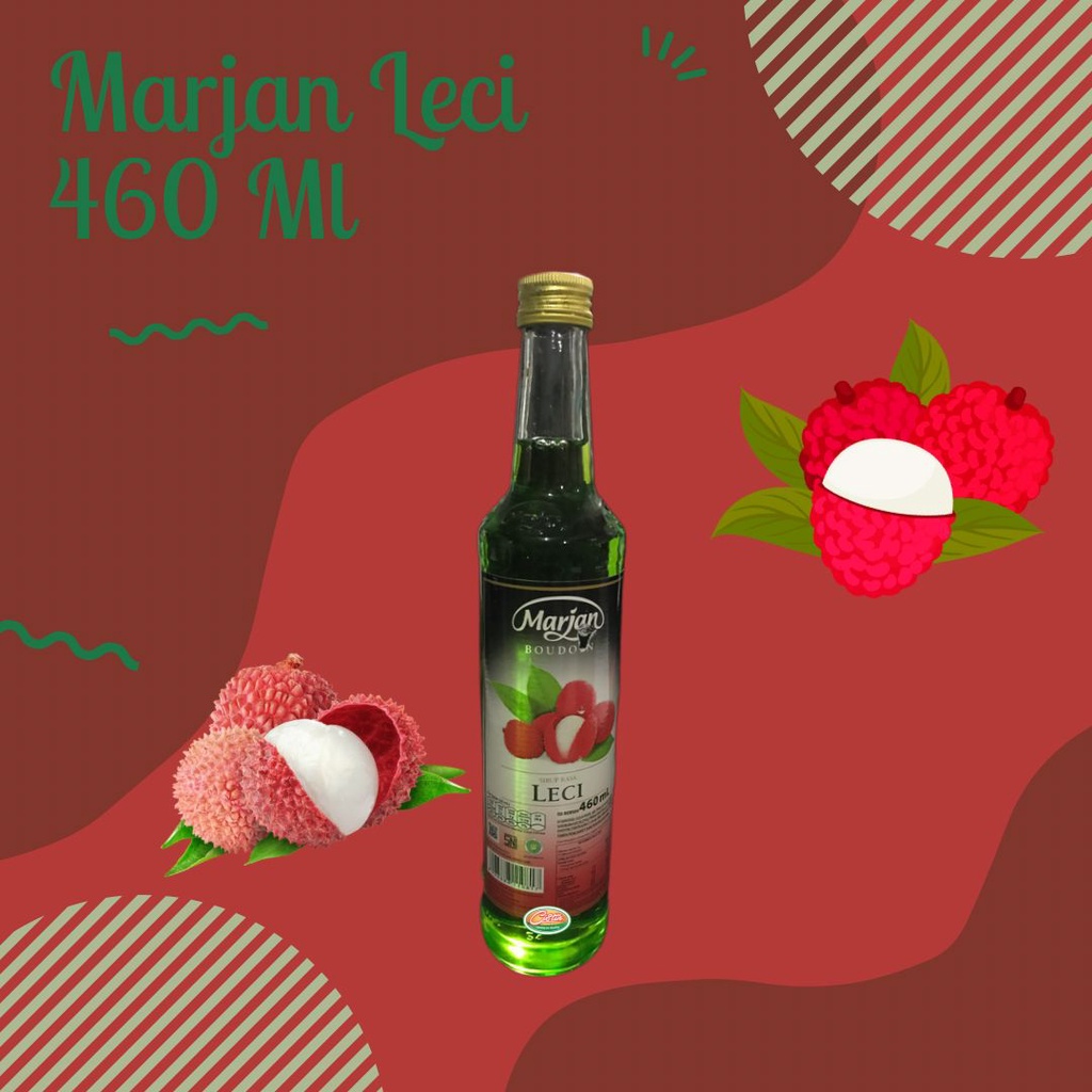 Jual Syrup Marjan leci 460ml | Shopee Indonesia