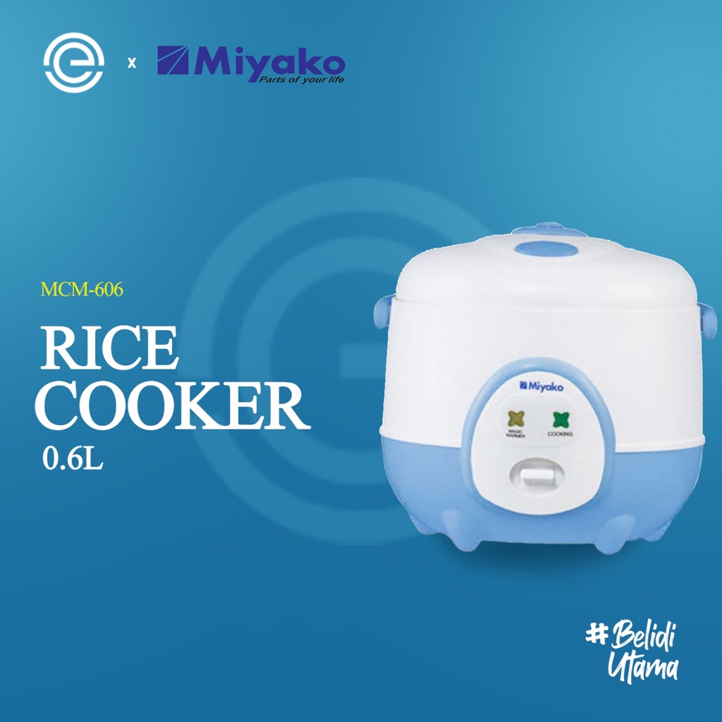 Jual Miyako MCM-606A Magic Com 0 6 L Magic Warmer Plus | Shopee Indonesia