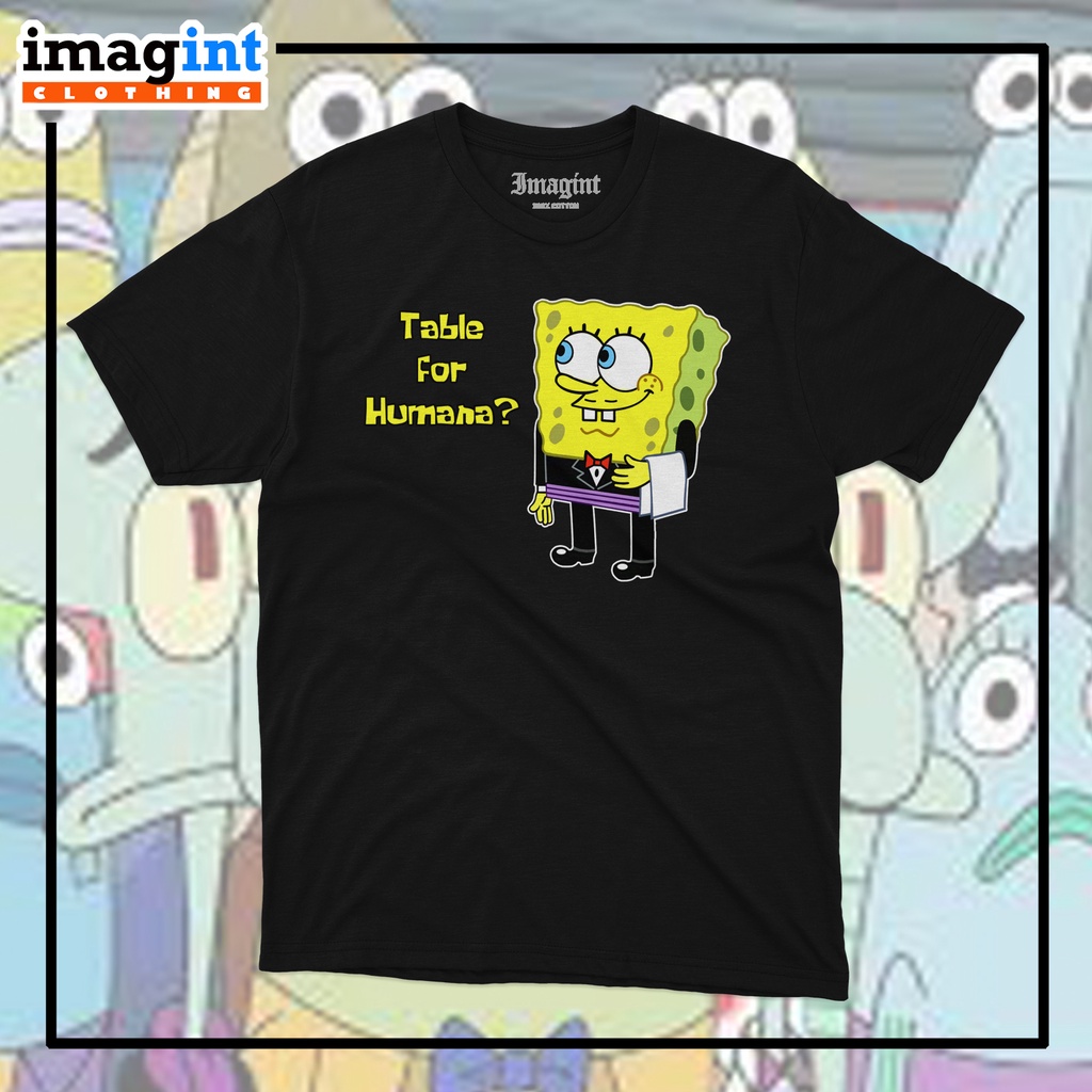 Jual BAJU KAOS SPONGEBOB HUMANA | Shopee Indonesia