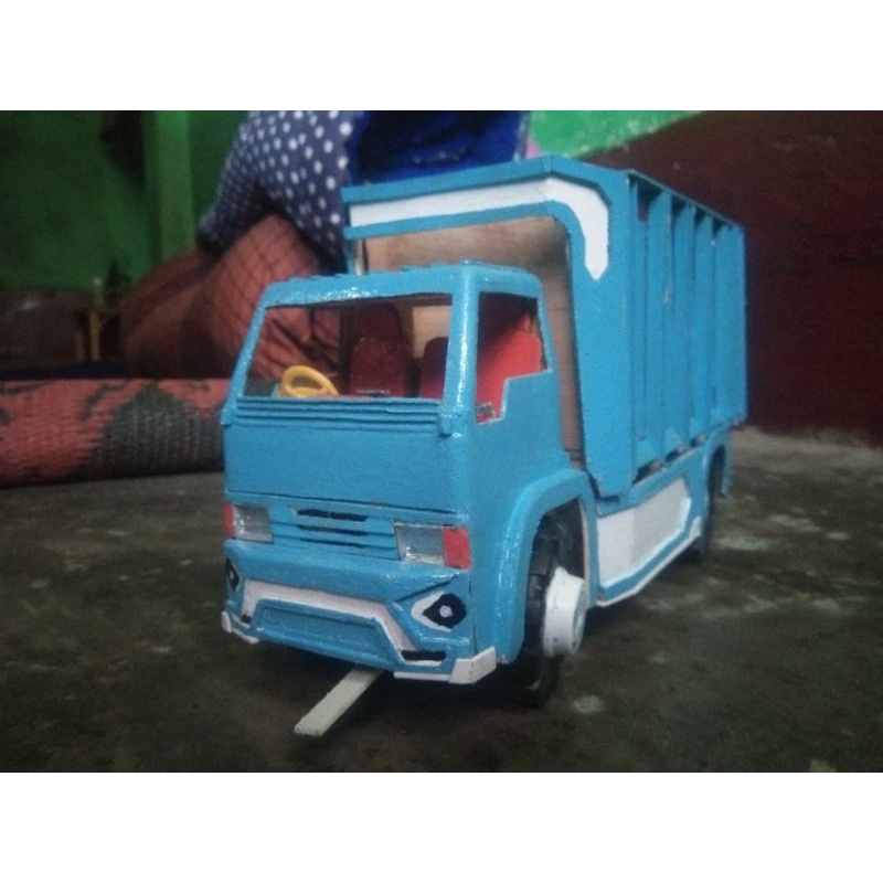 Jual Miniatur truk plastik modifikasi ragasa full spek | Shopee Indonesia