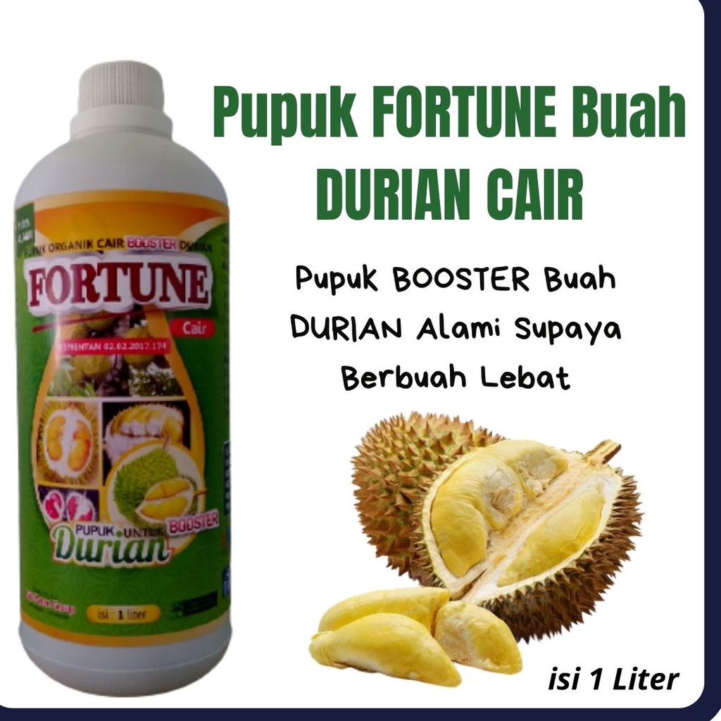 Jual Pupuk Organik Durian Musang King Booster Durian Cair 1 L Pupuk Durian Musang King | Shopee ...