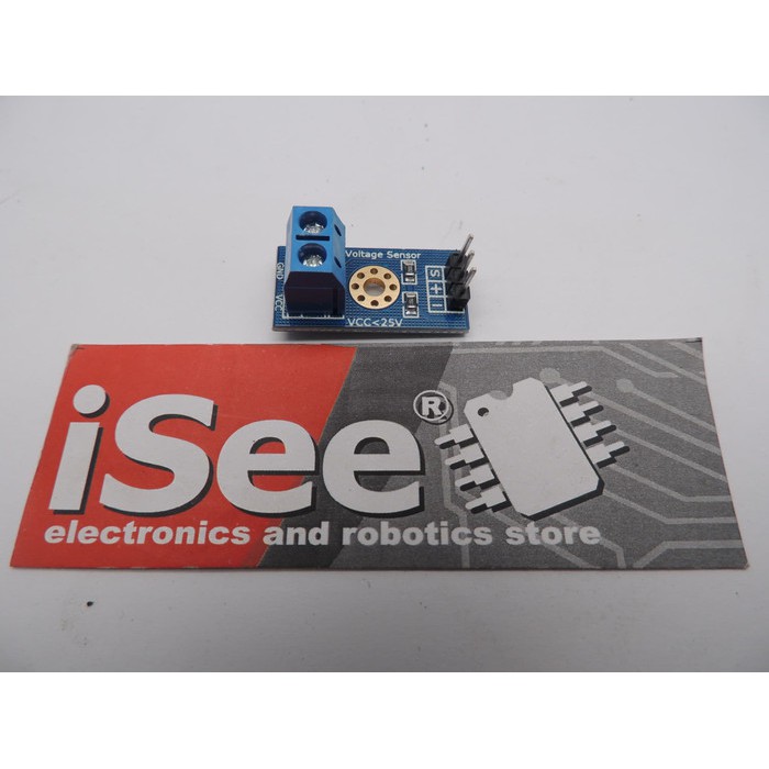 Jual DC Voltage Sensor Test tegangan 0V to 25V Detection Module for ...