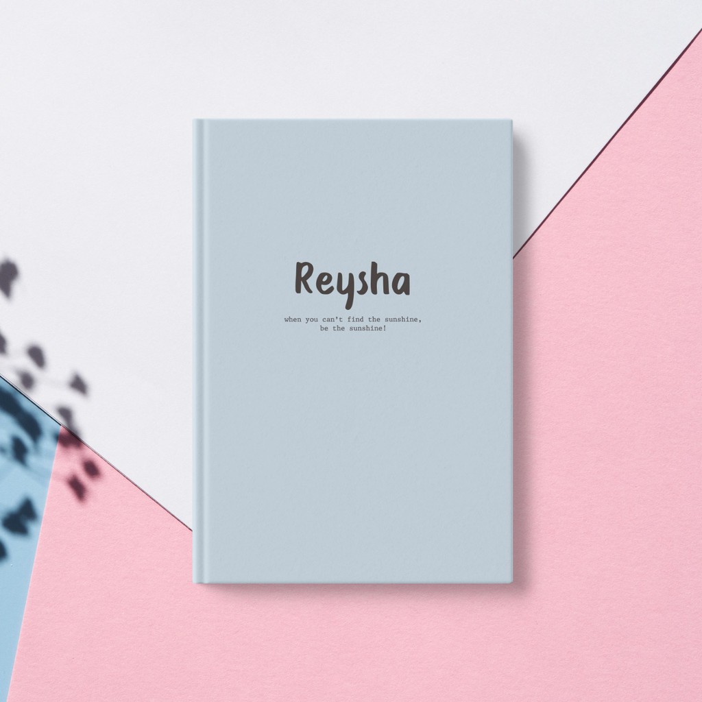 Jual Buku Catatan Hardcover Custom Notebook Ukuran A5 dan A6 / Buku ...