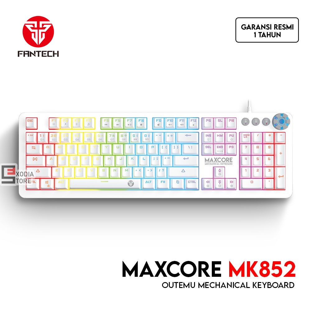 Jual Fantech SPACE EDITION MaxCore MK852 Keyboard Gaming Mechanical ...