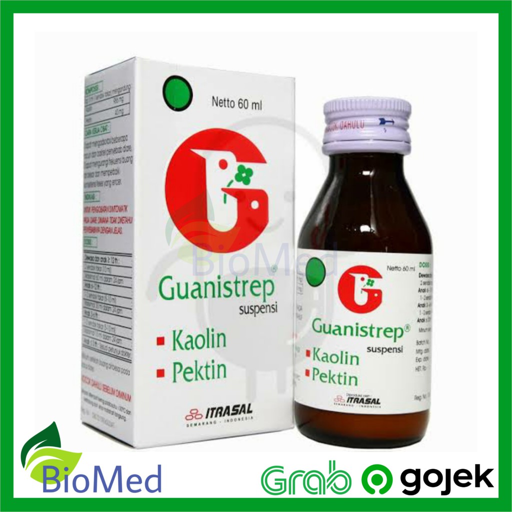 Jual GUANISTREP SIRUP - Sakit Perut Anak Diare Mencret BAB Cair ...