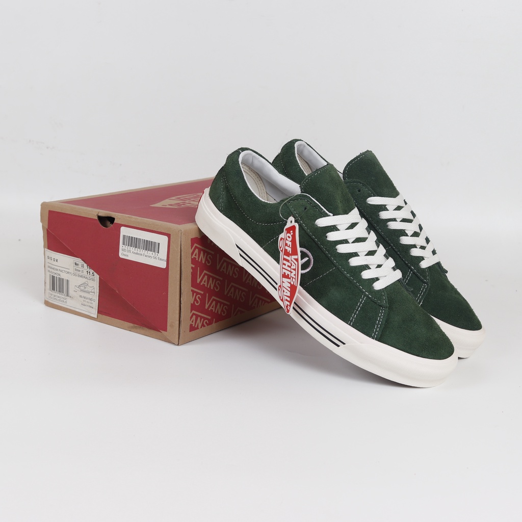 Jual Sepatu Vans SID DX Anaheim Factory OG Emerald Green 100%BNIB ...
