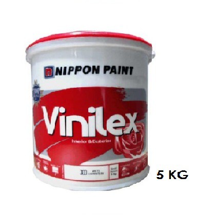 Jual CAT VINILEX 5 KG 5KG CAT TEMBOK VINILEX KEMBANG 5000 NIPPON PAINT | Shopee Indonesia