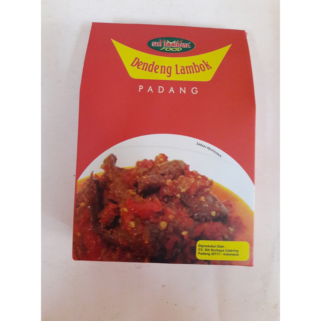 Jual Dendeng Balado Siti Nurbaya Khas Padang Kemasan 250 gram | Shopee ...
