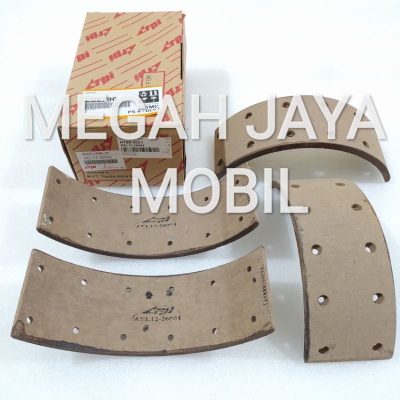 Jual Kampas rem depan Hino Dutro new Ht130 130 X-power 1set | Shopee ...