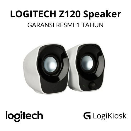 Jual LOGITECH Z120 Mini Stereo Speaker Laptop PC Komputer - GARANSI ...
