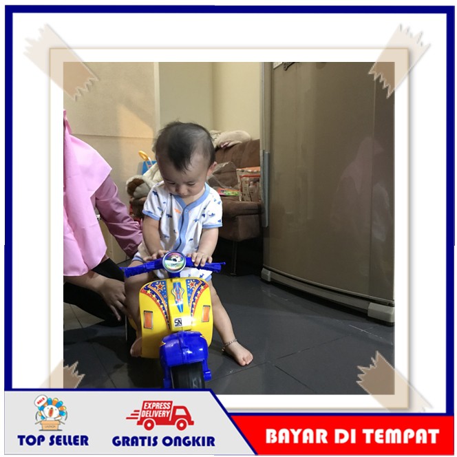 Jual Sepeda Vespa Anak Roda 3 Mini Mainan Motor Motoran Pespa Dorong ... Jual Sepeda Vespa Anak Roda 3 Mini Mainan Motor Motoran Pespa Dorong ...