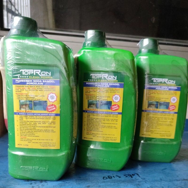 Jual TOPRON pembersih kemasan 1liter | Shopee Indonesia