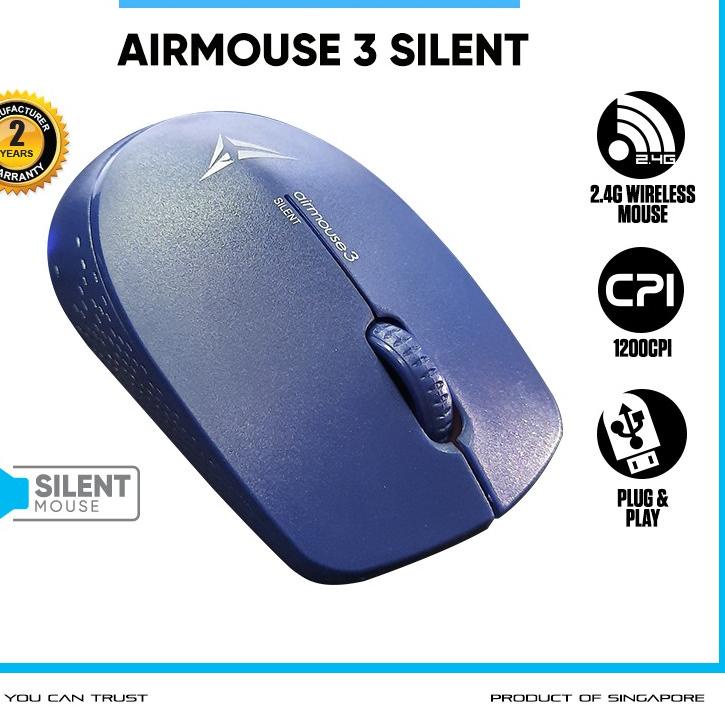 Jual New - Hanya Di Shopee Alcatroz Wireless Mouse AirMouse 3 Silent ...