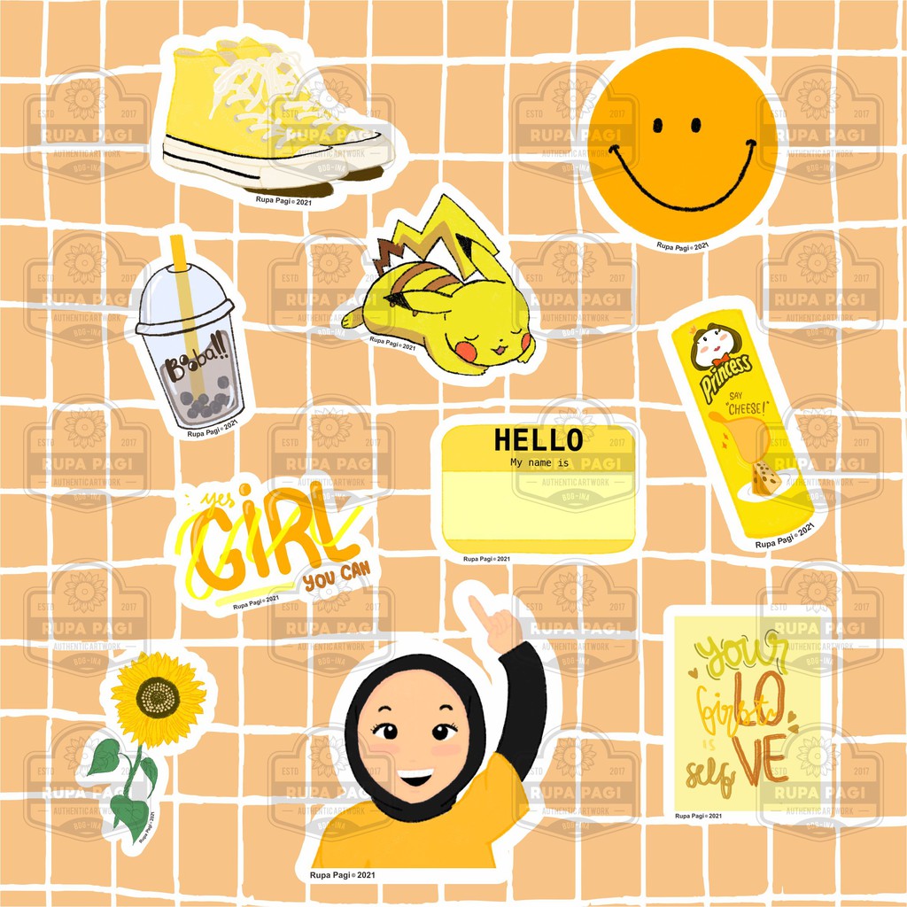 Jual CUSTOM STICKER PACK | Shopee Indonesia
