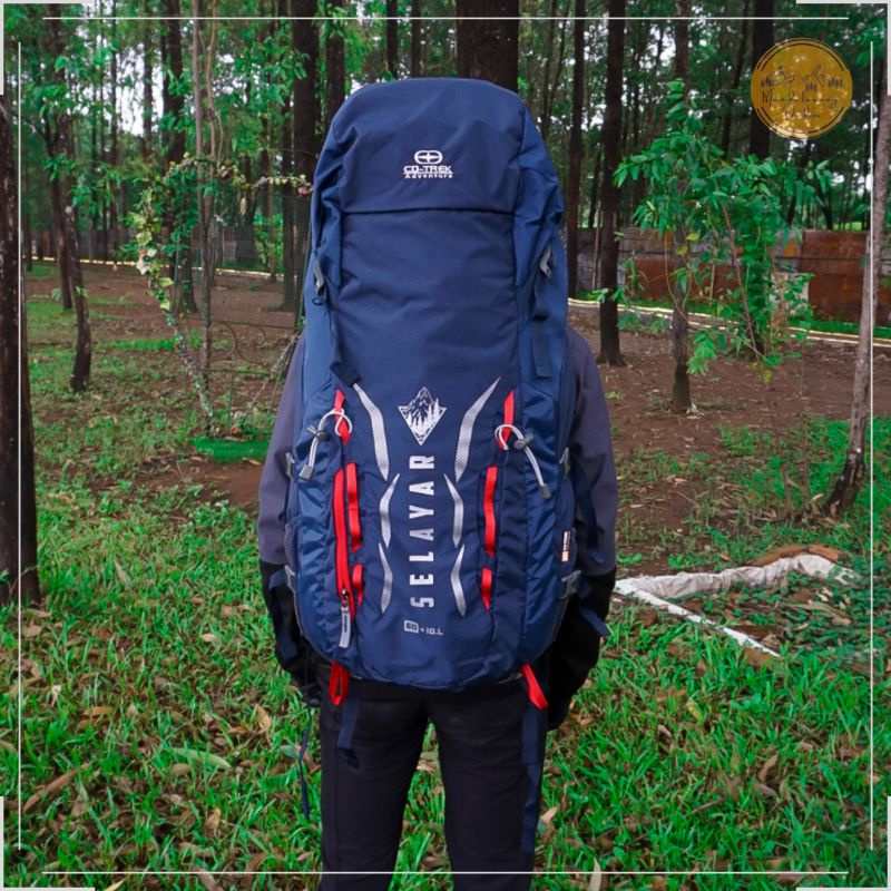 Jual TAS CARRIER RANSEL GUNUNG CO TREK SINGKAWANG 55 LITER + RAINCOVER CARRIER MELABOUH 60L DAN ...
